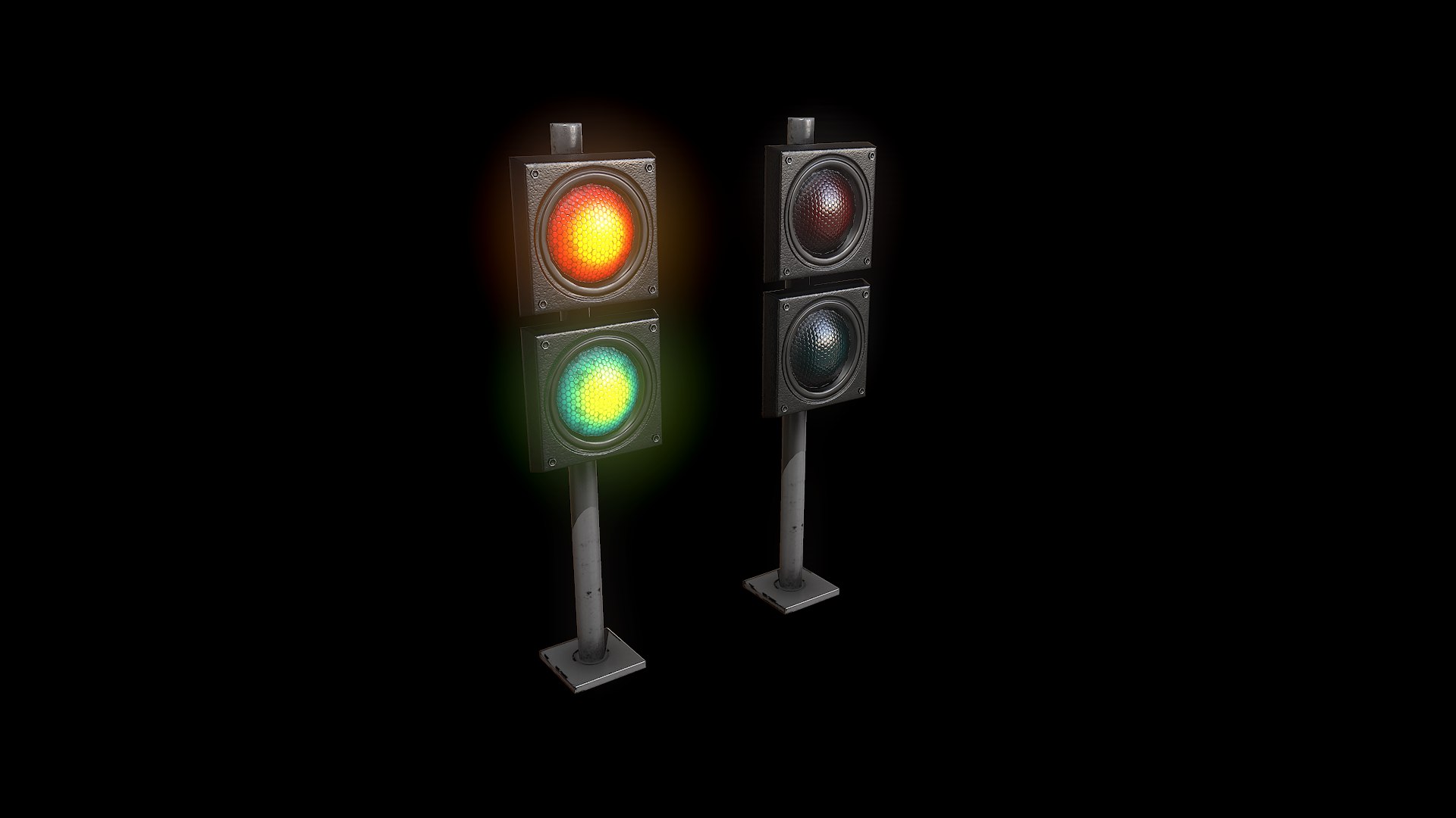 3D Traffic Light Model - TurboSquid 1165515