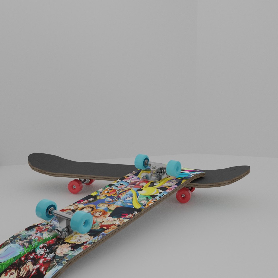3D Skateboard Model - TurboSquid 1812635
