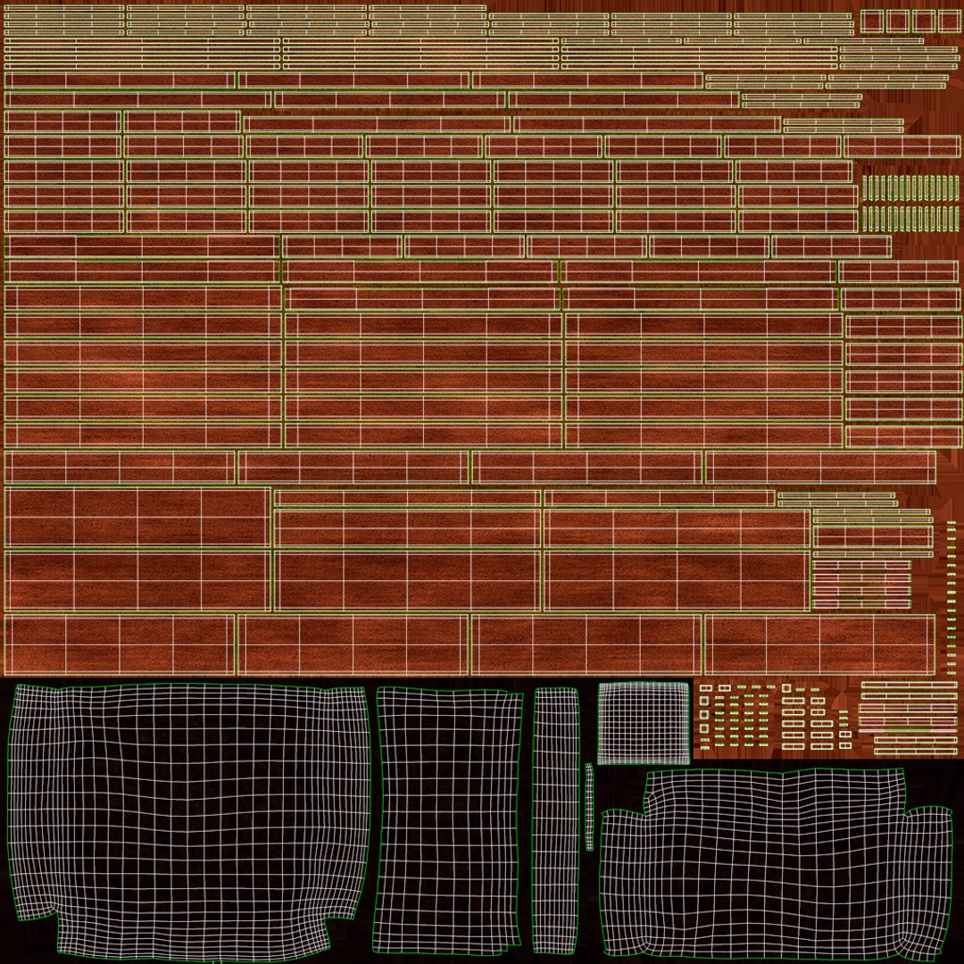 Slatted Cube Chair 3D - TurboSquid 1716227