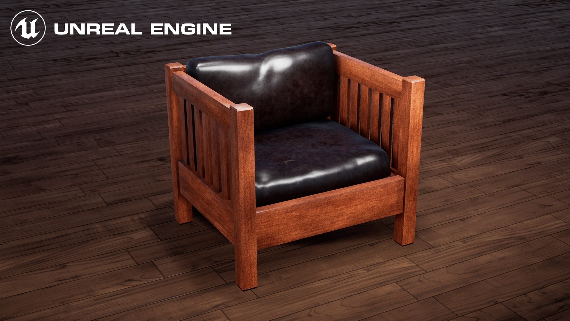 Slatted Cube Chair 3D - TurboSquid 1716227