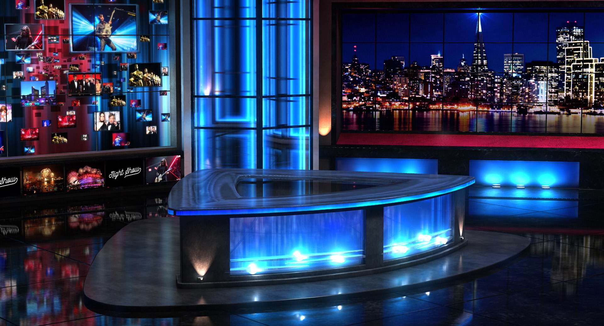 Virtual Set Studio 3D Model - TurboSquid 1271458