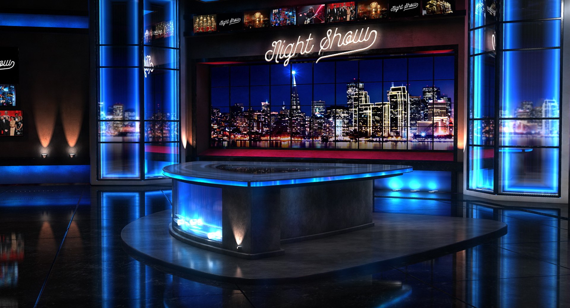 Virtual Set Studio 3D Model - TurboSquid 1271458