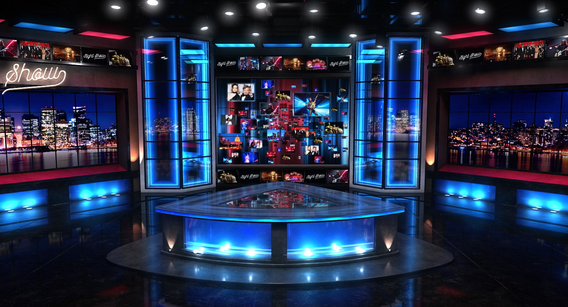 Virtual Set Studio 3D Model - TurboSquid 1271458