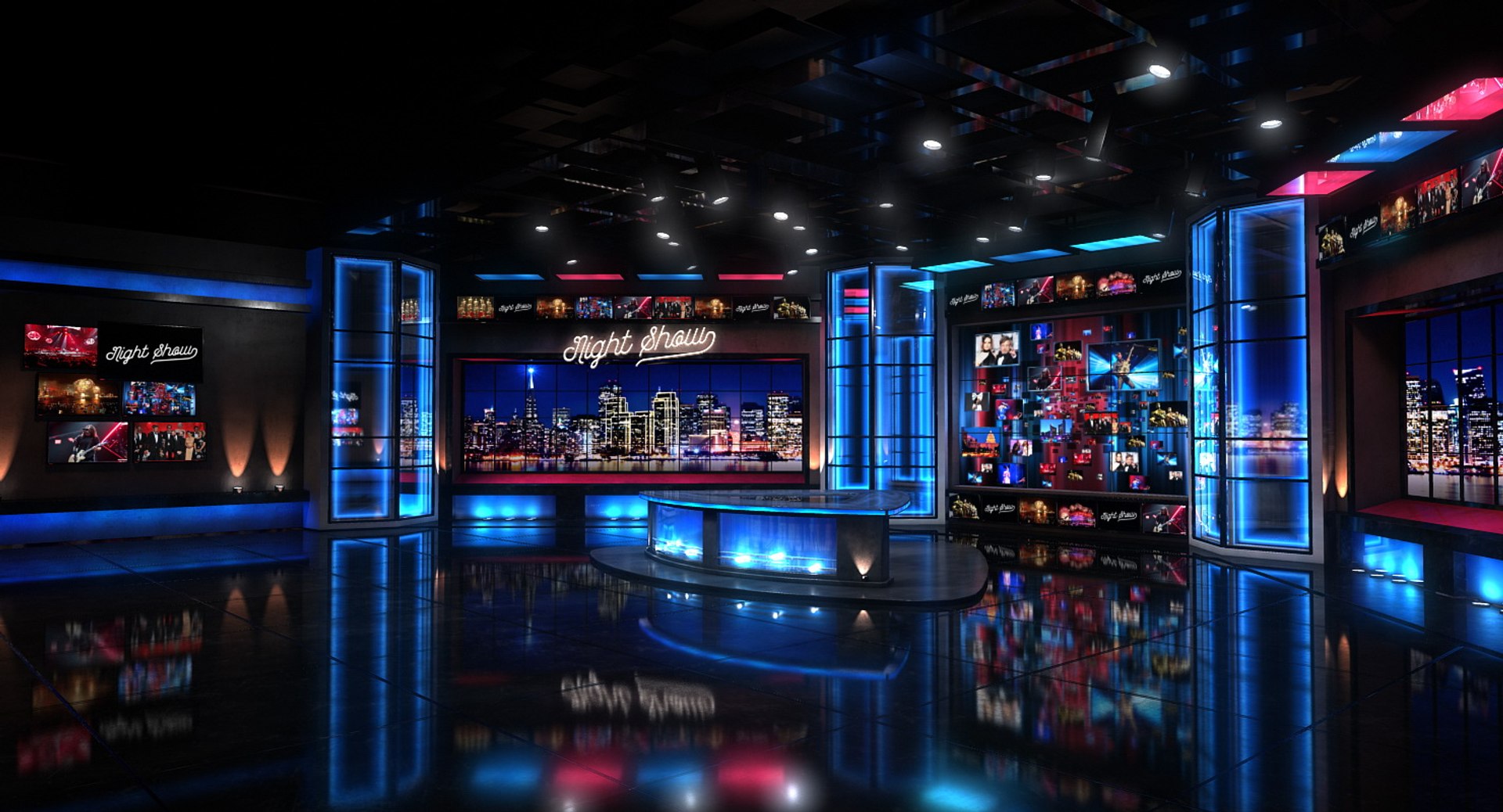 Virtual Set Studio 3D Model - TurboSquid 1271458