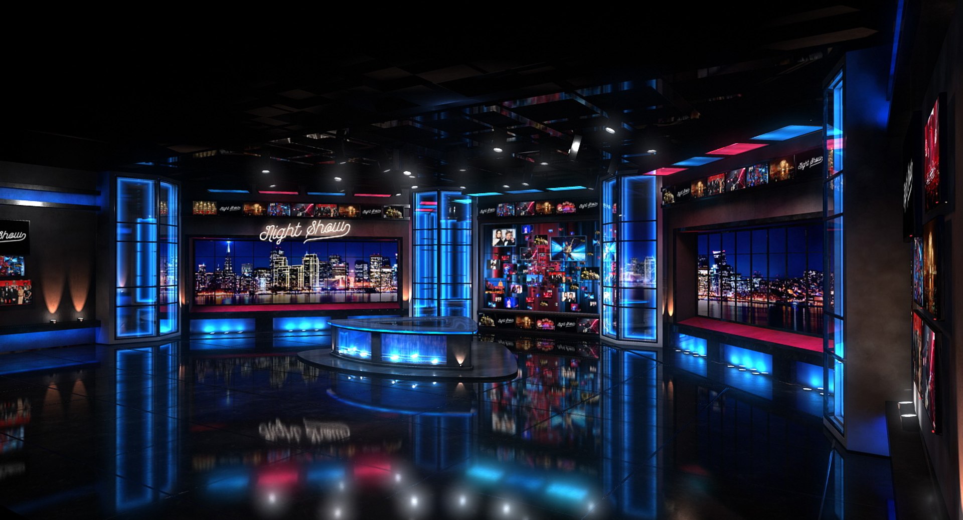 Virtual Set Studio 3D Model - TurboSquid 1271458