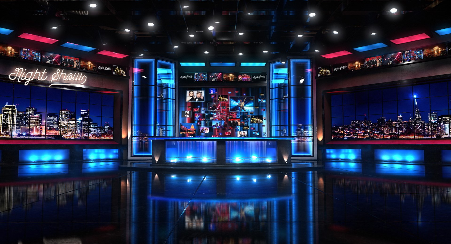 Virtual Set Studio 3D Model - TurboSquid 1271458