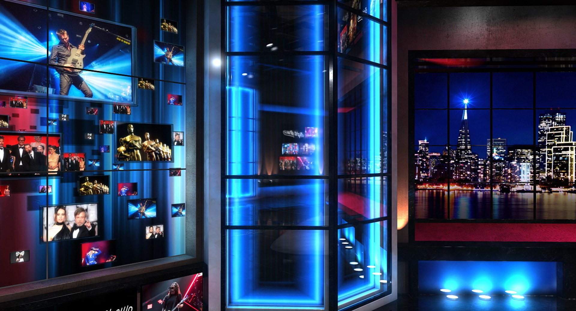 Virtual Set Studio 3D Model - TurboSquid 1271458