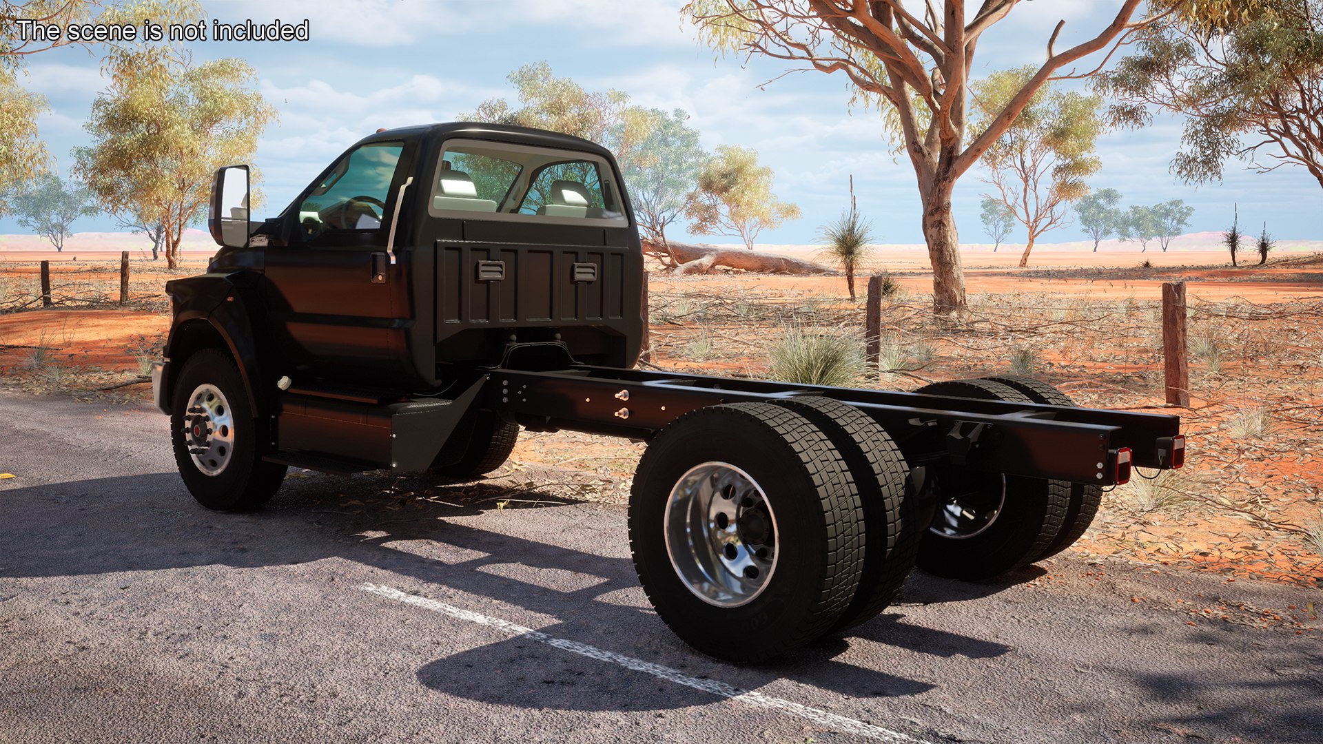 2019 F650 Supertruck Pickup Rigged for Maya 3D model - TurboSquid 2146588