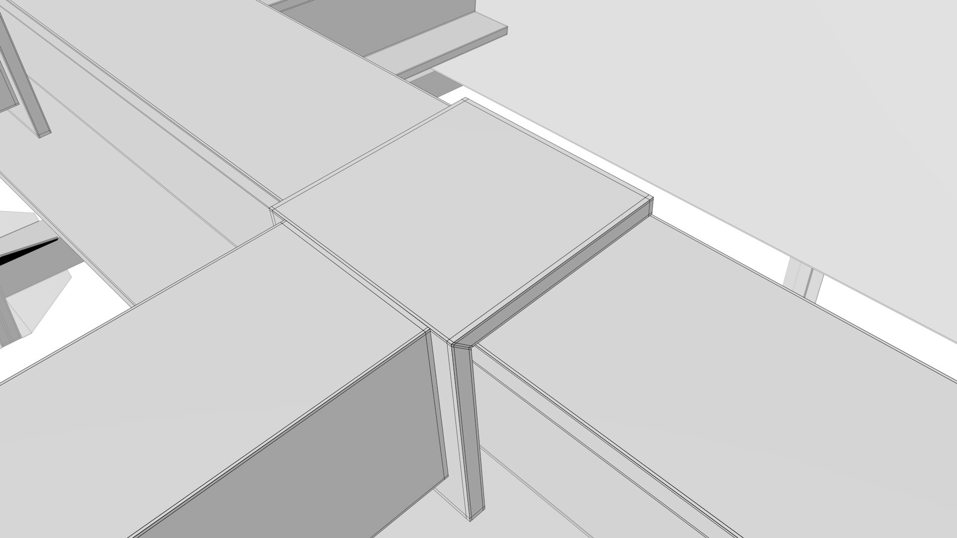 Metal Structures Of The Electroplating Shop Building 3D Model ...