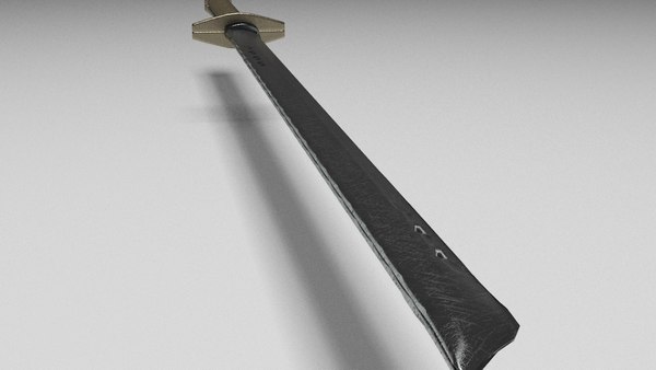 free katana sword 3d model