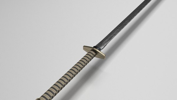 free katana sword 3d model
