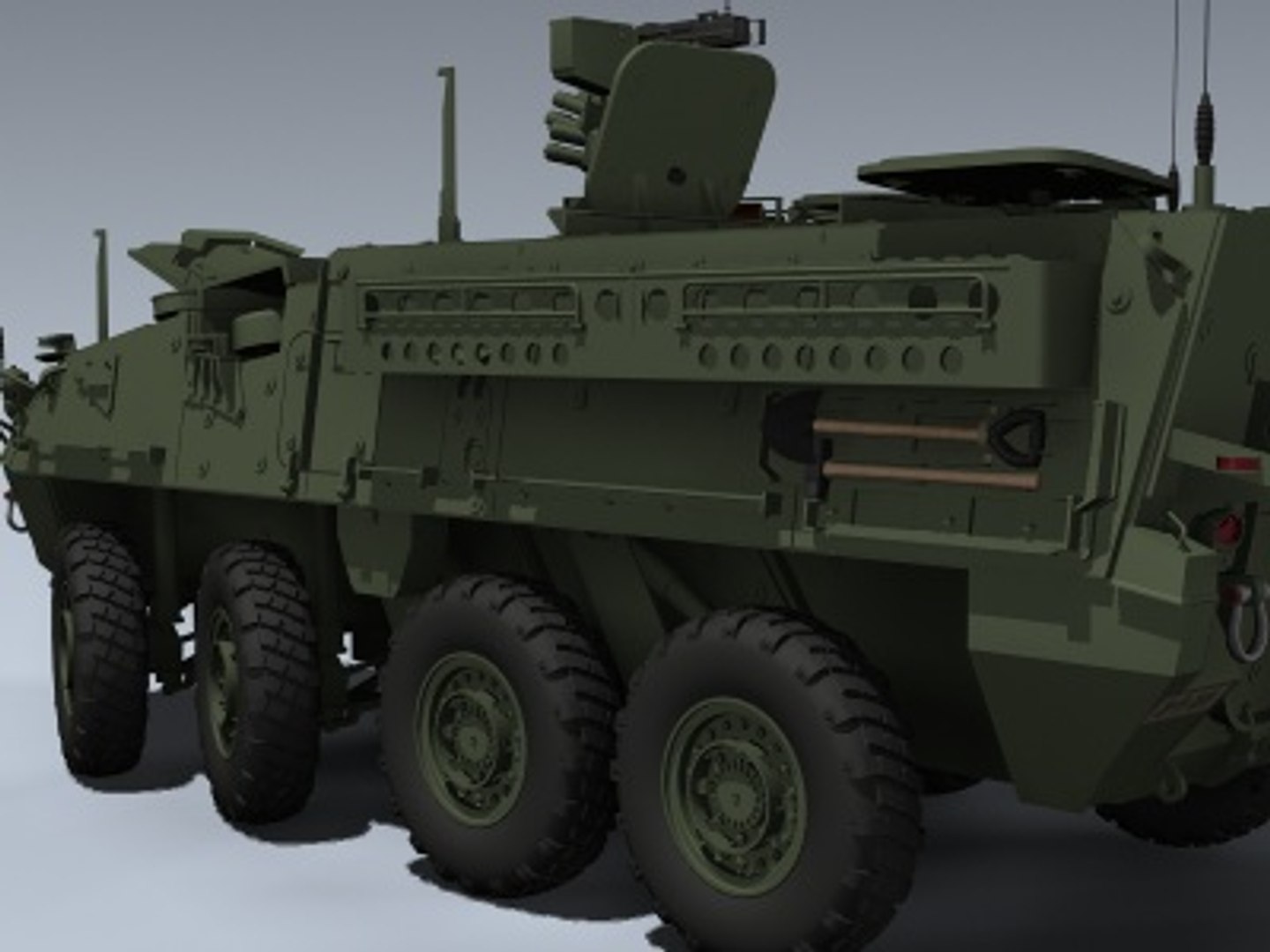 3d M1126 Stryker Icv 2 Model