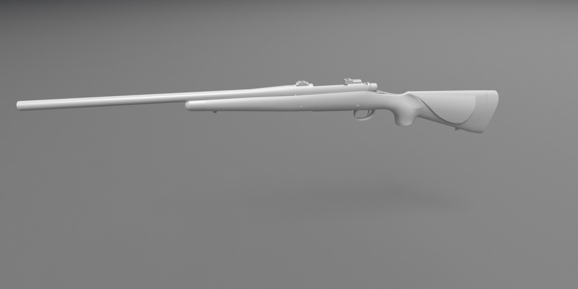 3D Remington Rifle World War Model - TurboSquid 1294349
