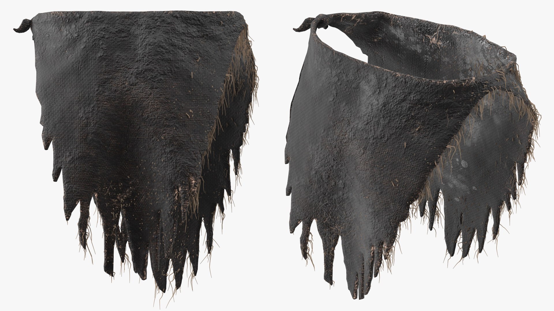 3D Rag Loincloth Fur Clothes - TurboSquid 1699102