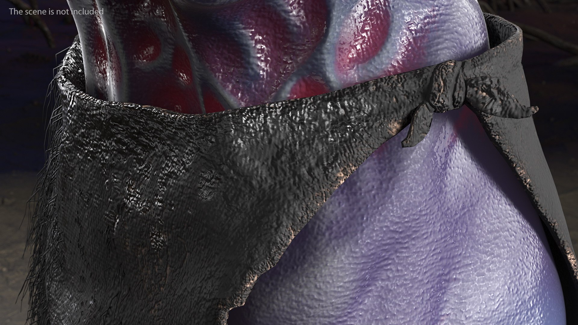 3D Rag Loincloth Fur Clothes - TurboSquid 1699102