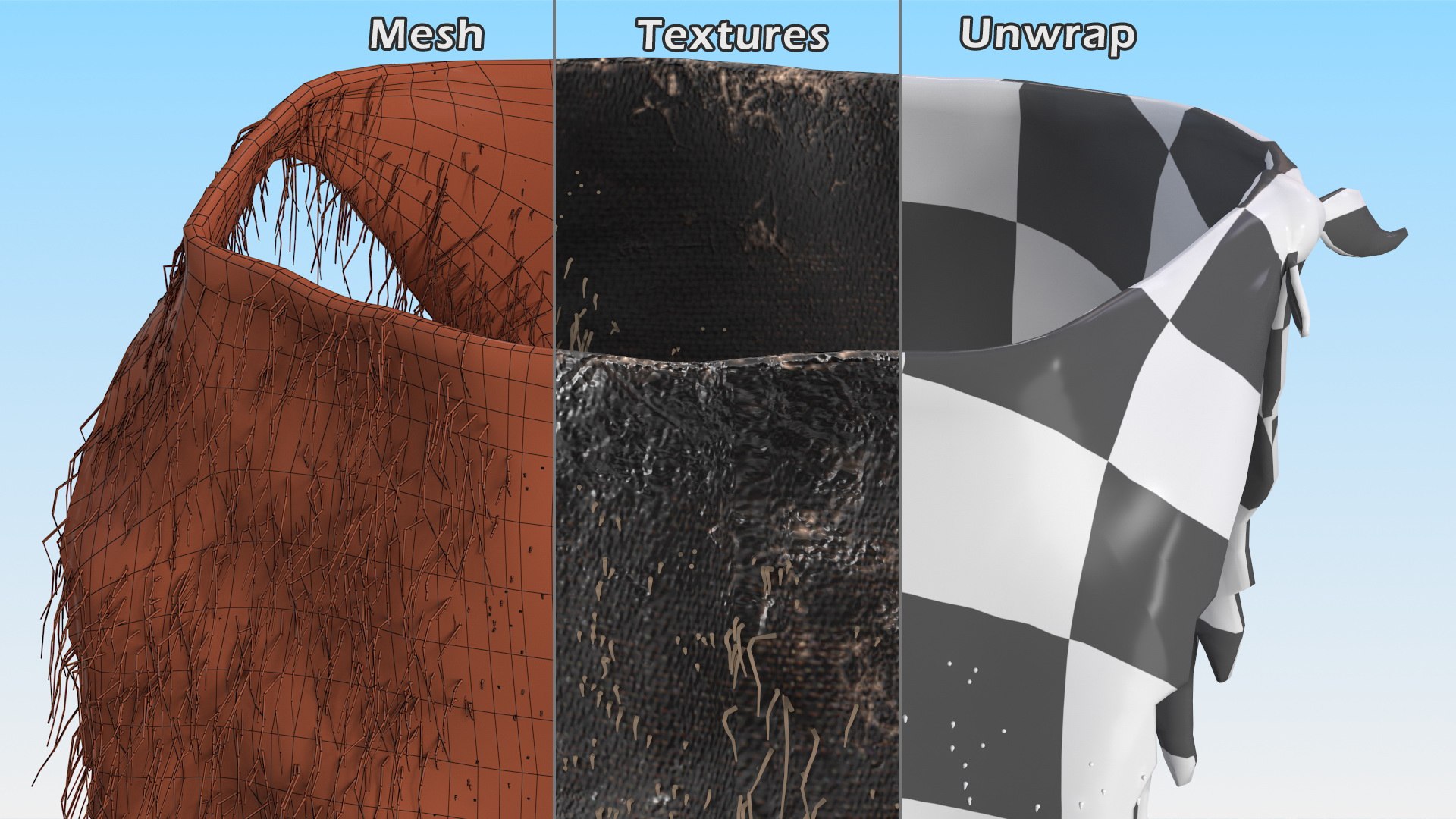 3D Rag Loincloth Fur Clothes - TurboSquid 1699102