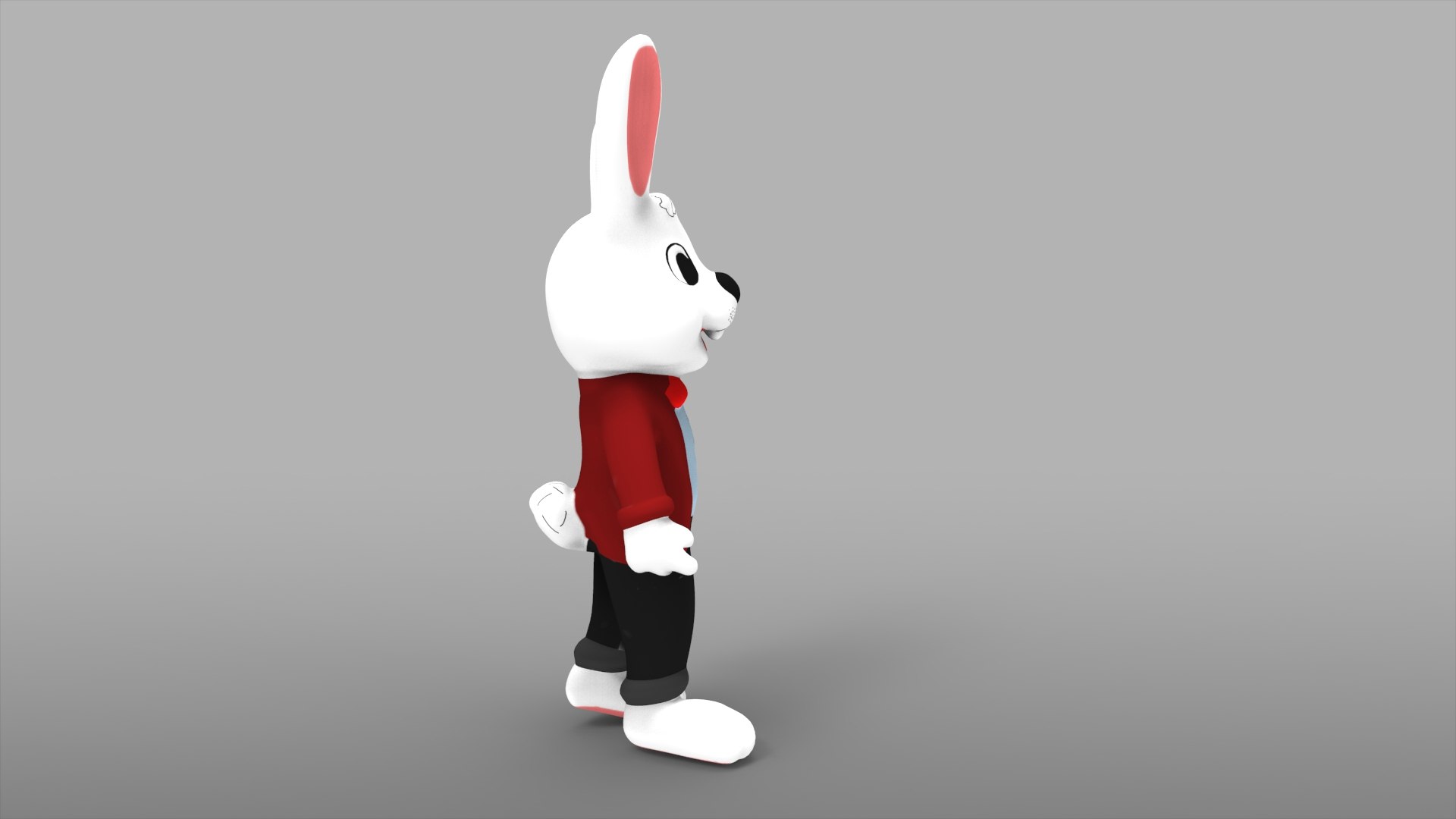 3D Rabbit Character Rigged Model - TurboSquid 1389821