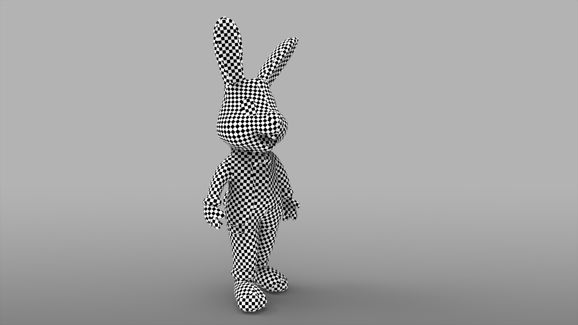 3D Rabbit Character Rigged Model - TurboSquid 1389821