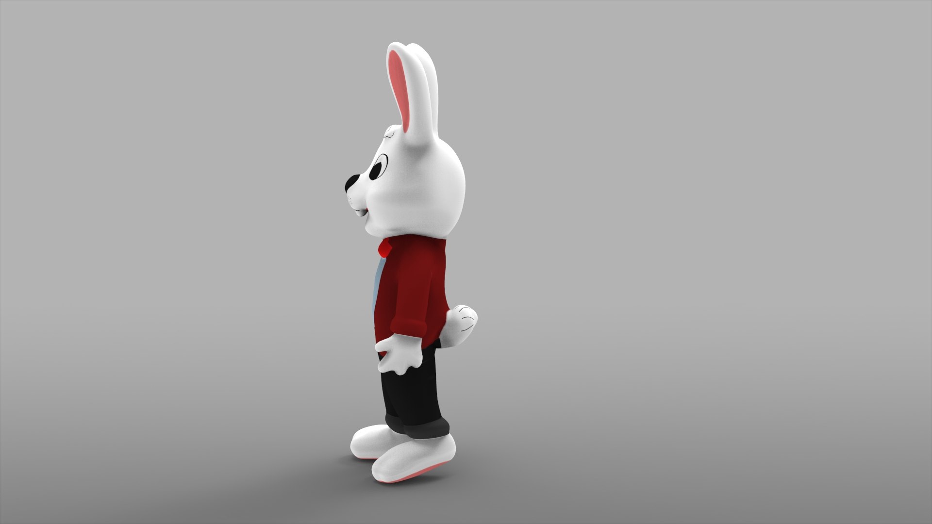 3D Rabbit Character Rigged Model - TurboSquid 1389821