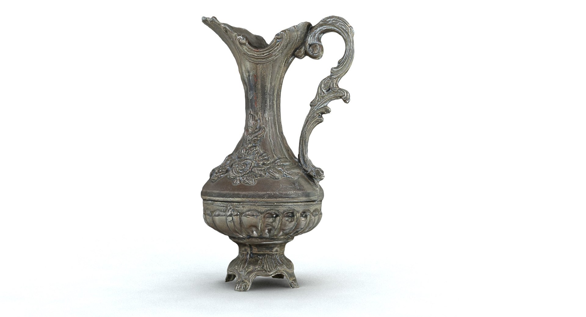 3d Silverware Silver Model