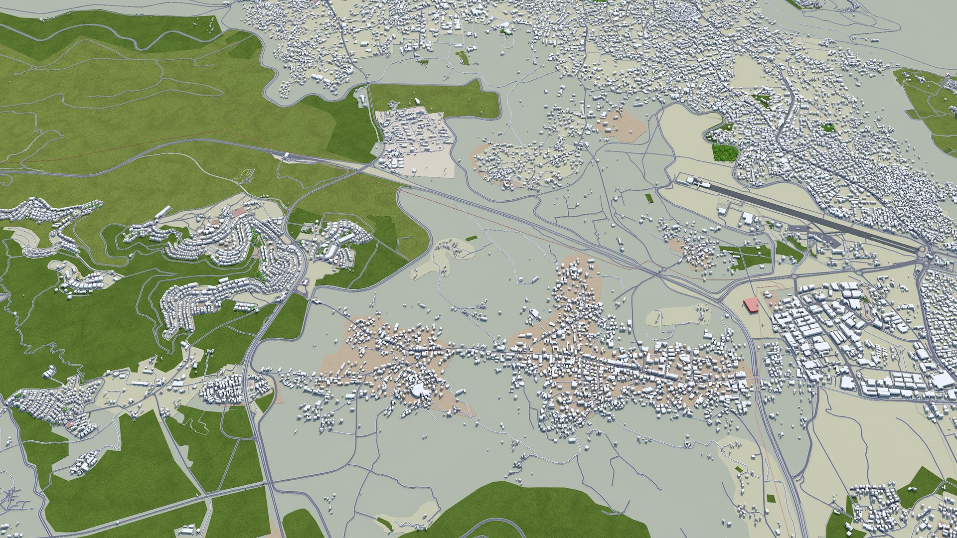 3D Ramallah West Bank Palestine Model - TurboSquid 2042531