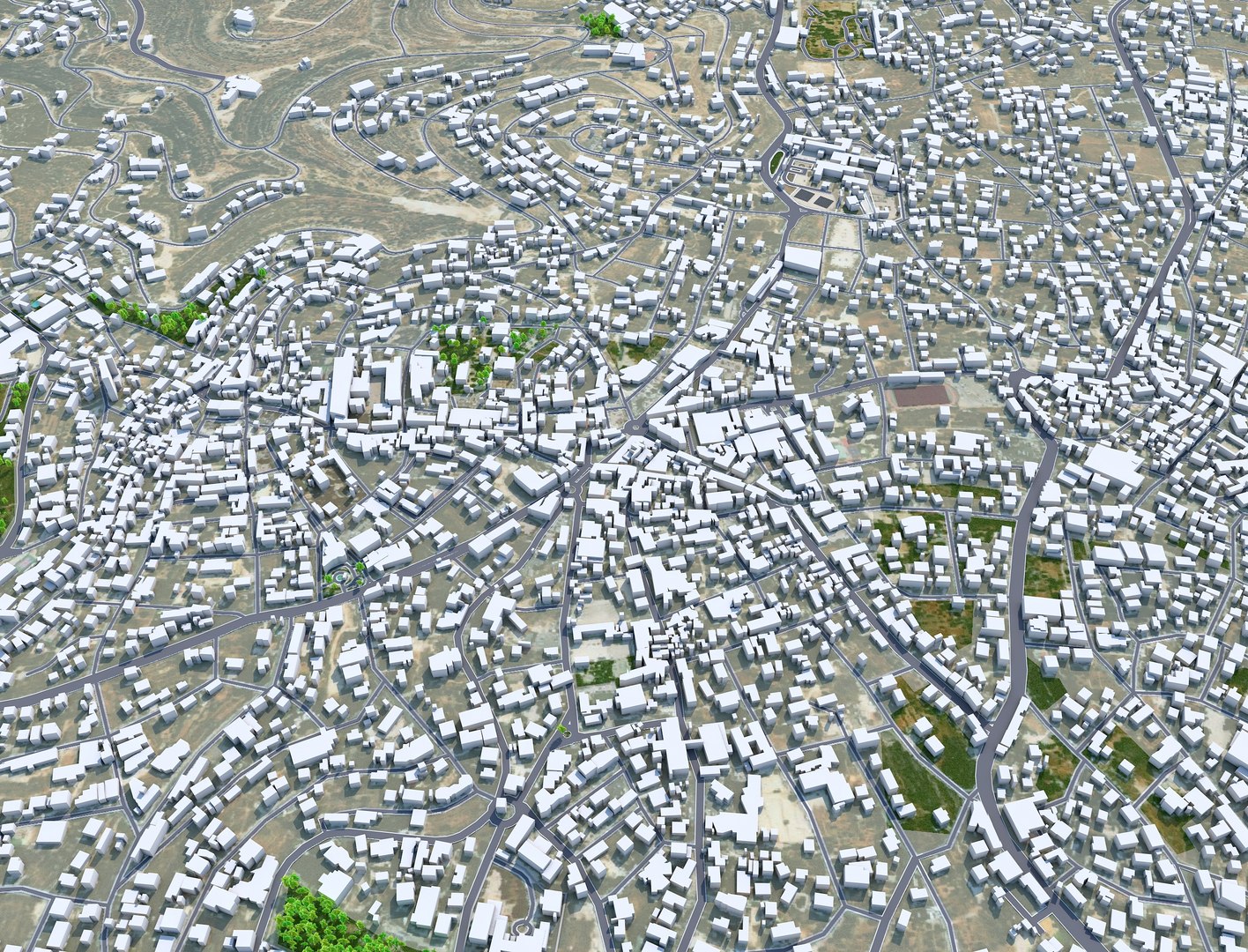 3D Ramallah West Bank Palestine Model - TurboSquid 2042531