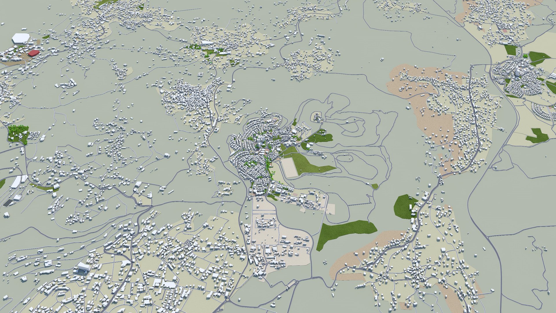 3D Ramallah West Bank Palestine Model - TurboSquid 2042531