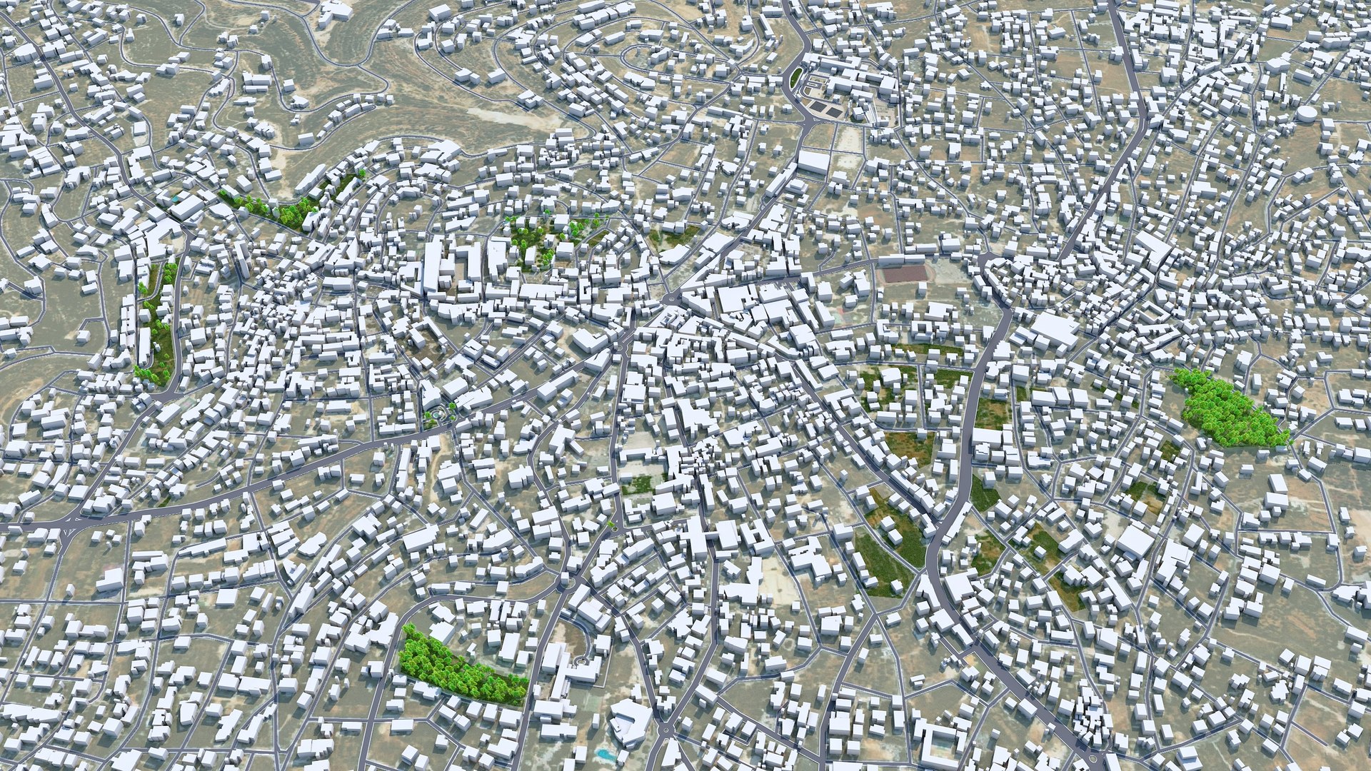 3D Ramallah West Bank Palestine Model - TurboSquid 2042531