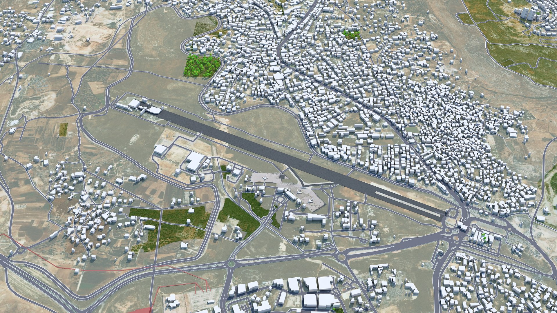 3D Ramallah West Bank Palestine Model - TurboSquid 2042531