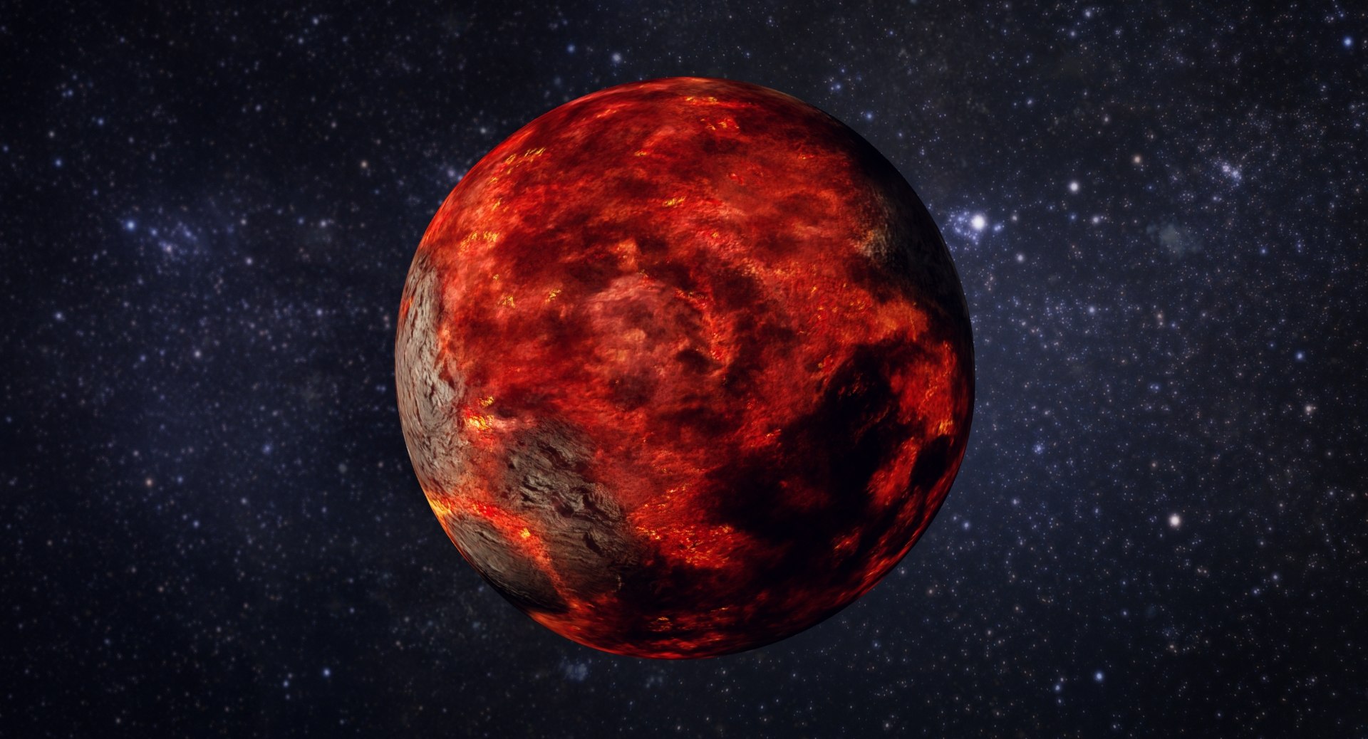 3d model planet 55 cancri e