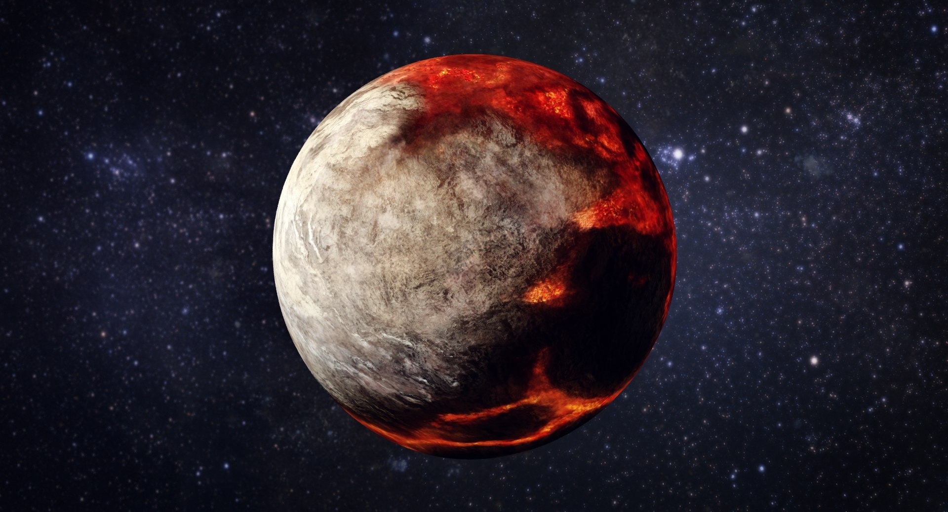 3d model planet 55 cancri e