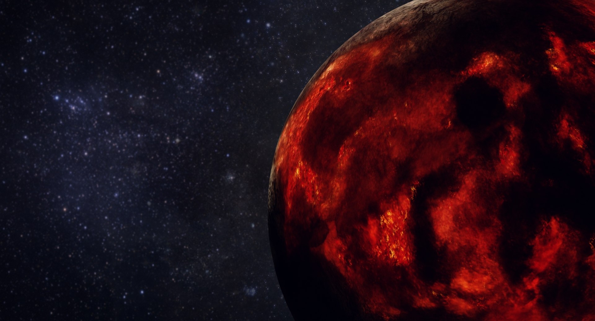 3d model planet 55 cancri e