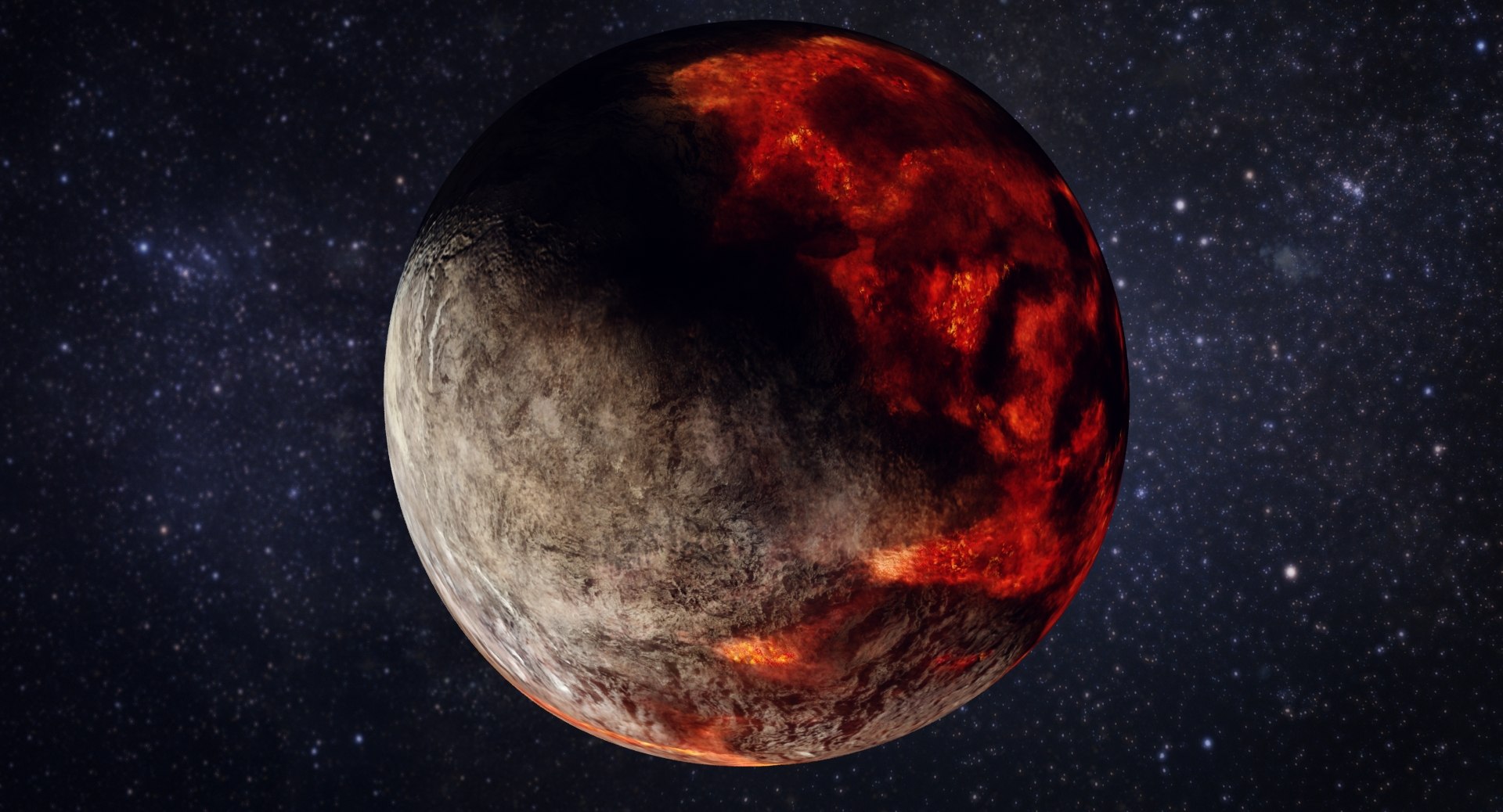 3d model planet 55 cancri e