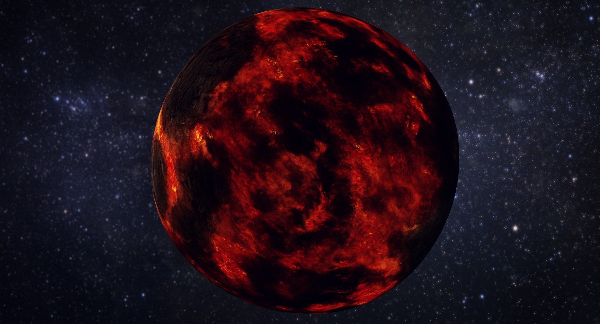 3d Model Planet 55 Cancri E