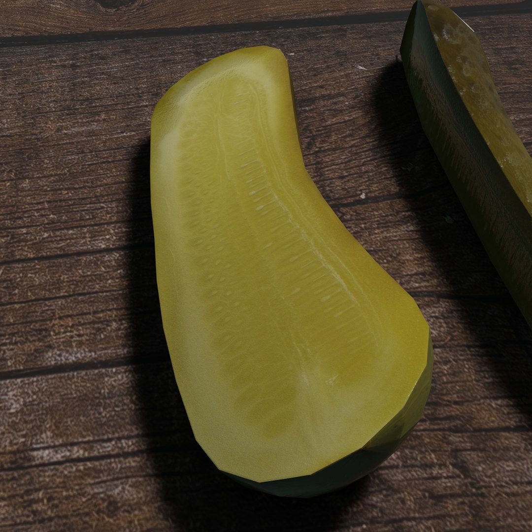 3D Scene Pickles Cucumber 34 - TurboSquid 1517822