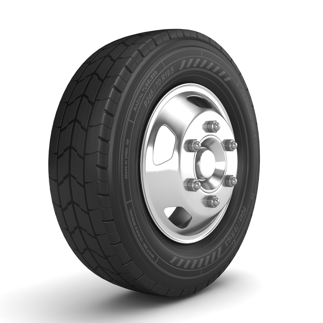 Truck Wheel Model - TurboSquid 1360380
