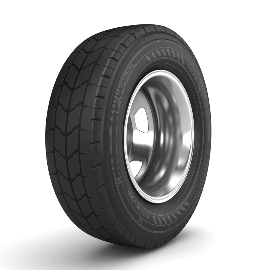 Truck Wheel Model - TurboSquid 1360380