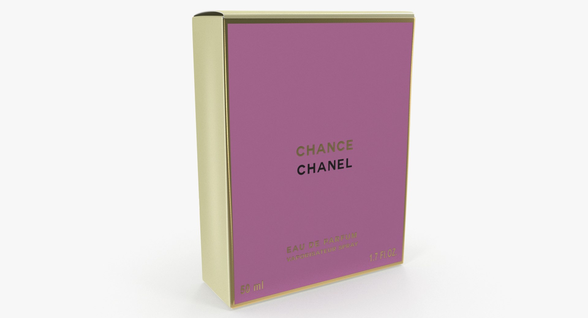 3D Parfum Box Chanel Chance - TurboSquid 1266112