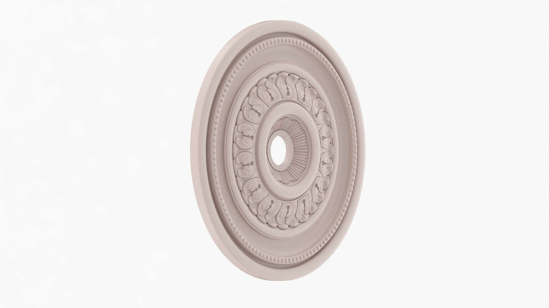 3D Classic Ceiling Medallion 24 - TurboSquid 1739196