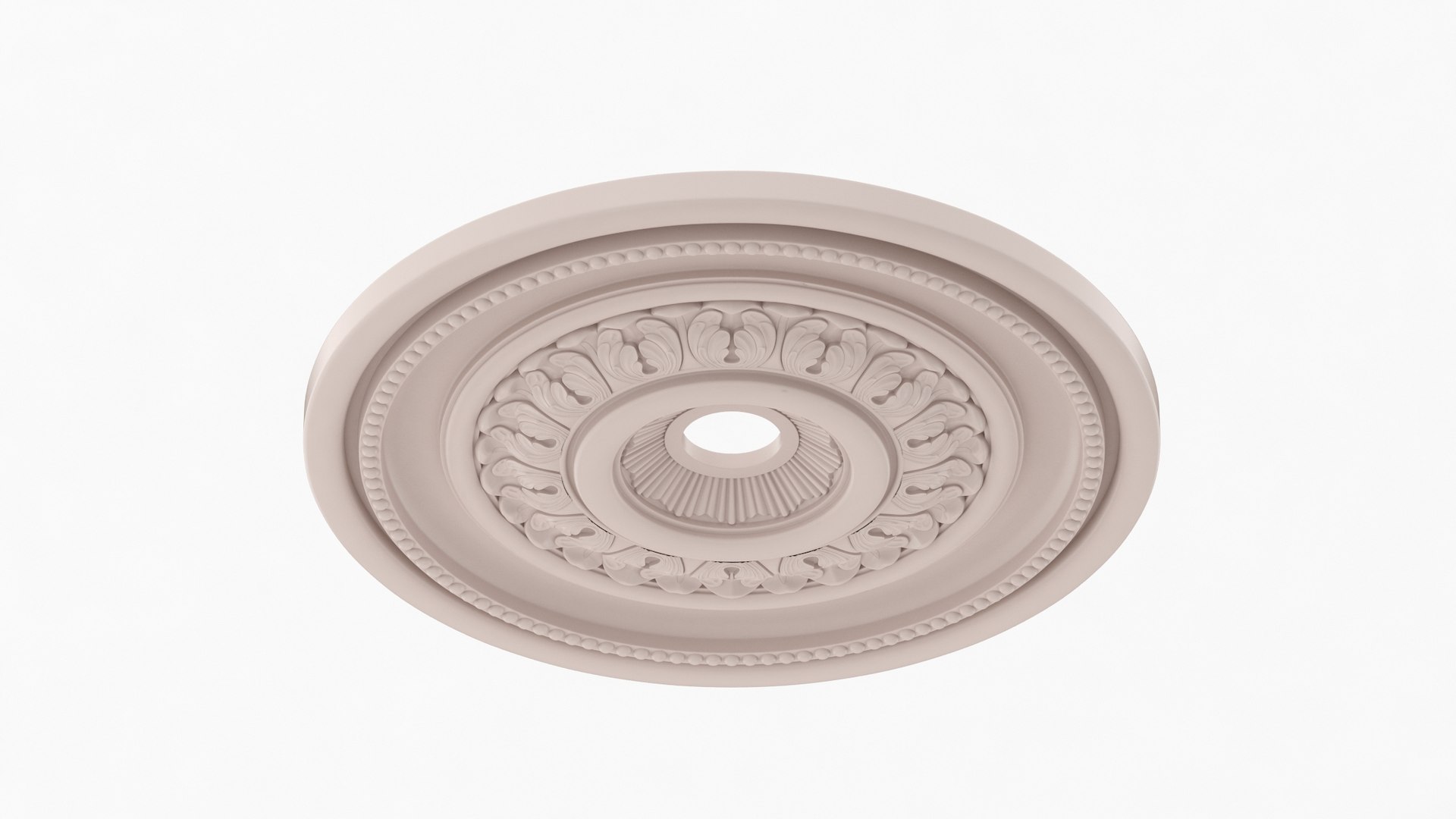 3D Classic Ceiling Medallion 24 - TurboSquid 1739196