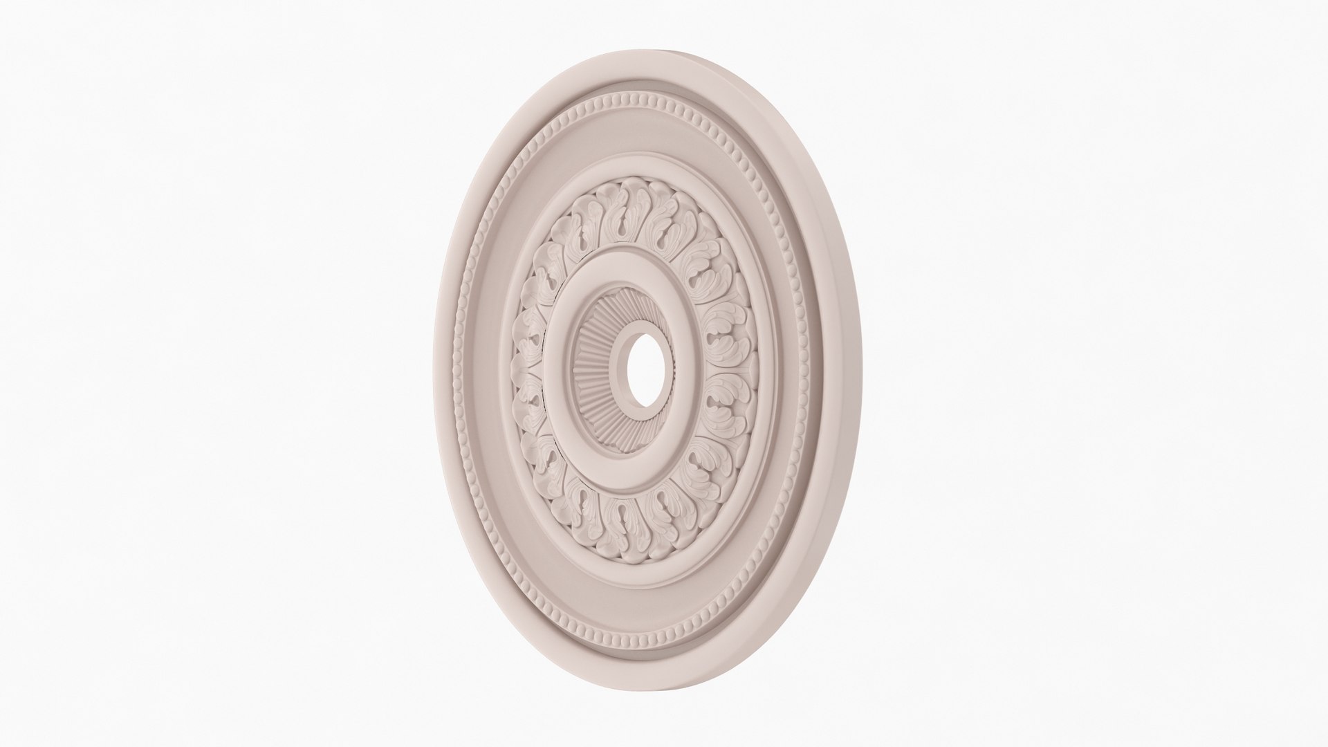 3D Classic Ceiling Medallion 24 - TurboSquid 1739196