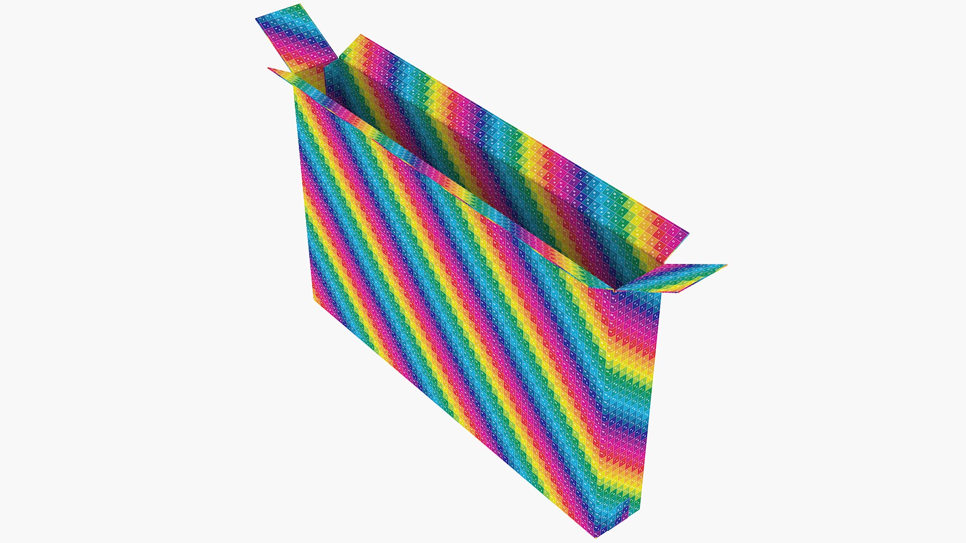 3D Cardboard Box 7 Open V1 - TurboSquid 2287091