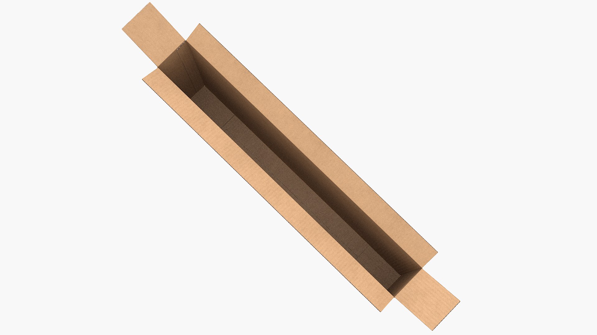 3D Cardboard Box 7 Open V1 - TurboSquid 2287091