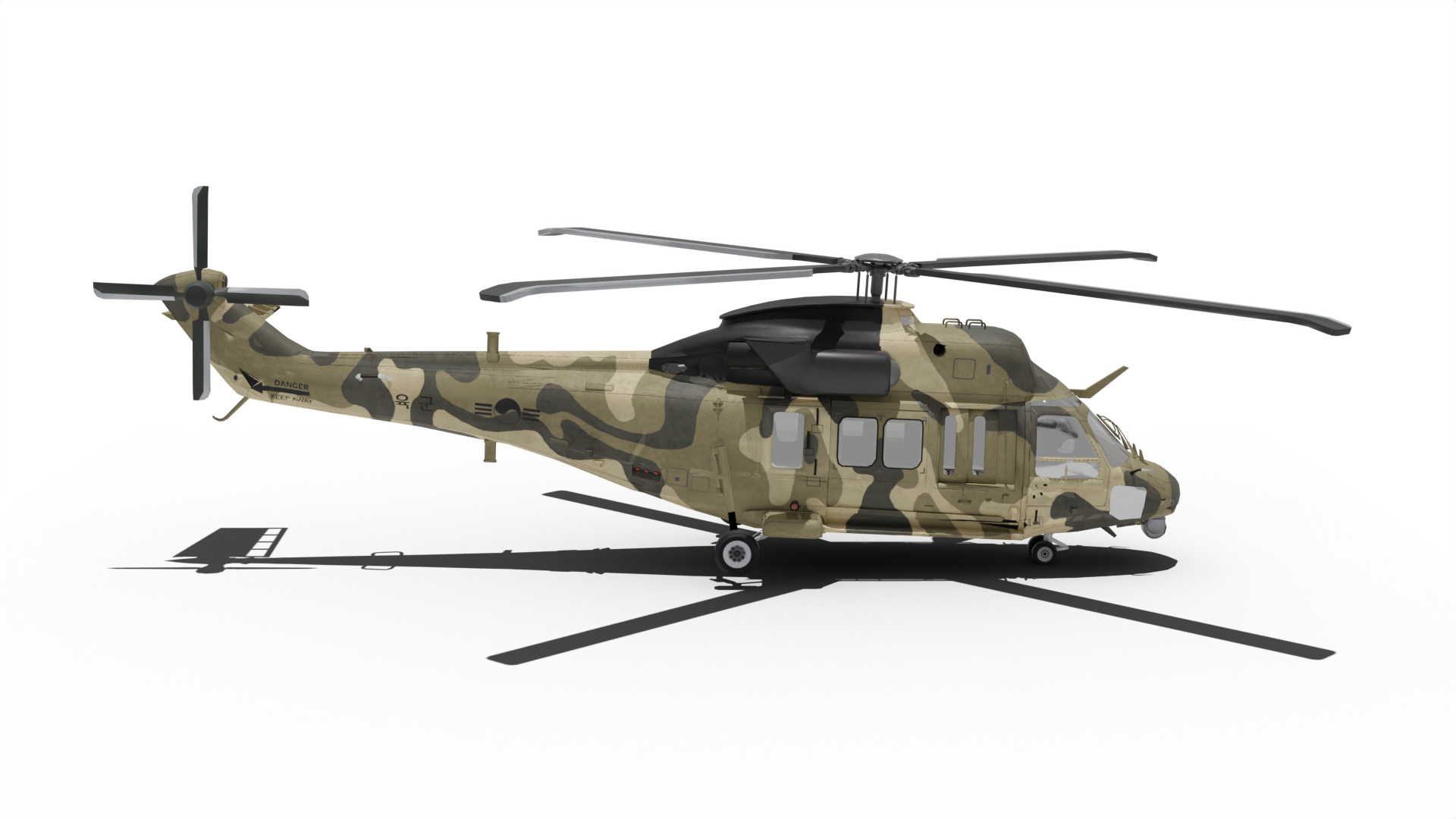 3D Armys Helicopter Surion Model - TurboSquid 2330263