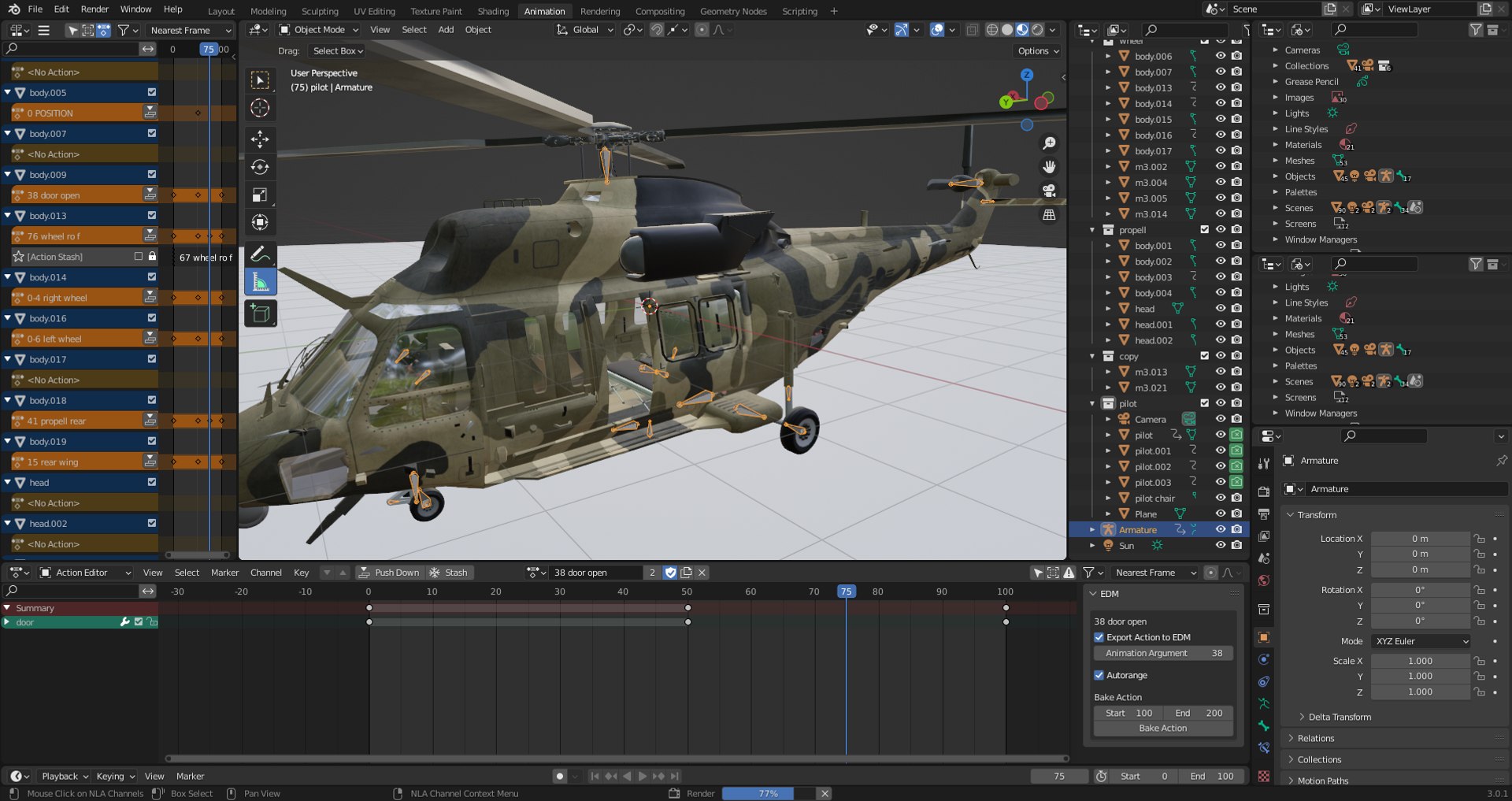 3D Armys Helicopter Surion Model - TurboSquid 2330263