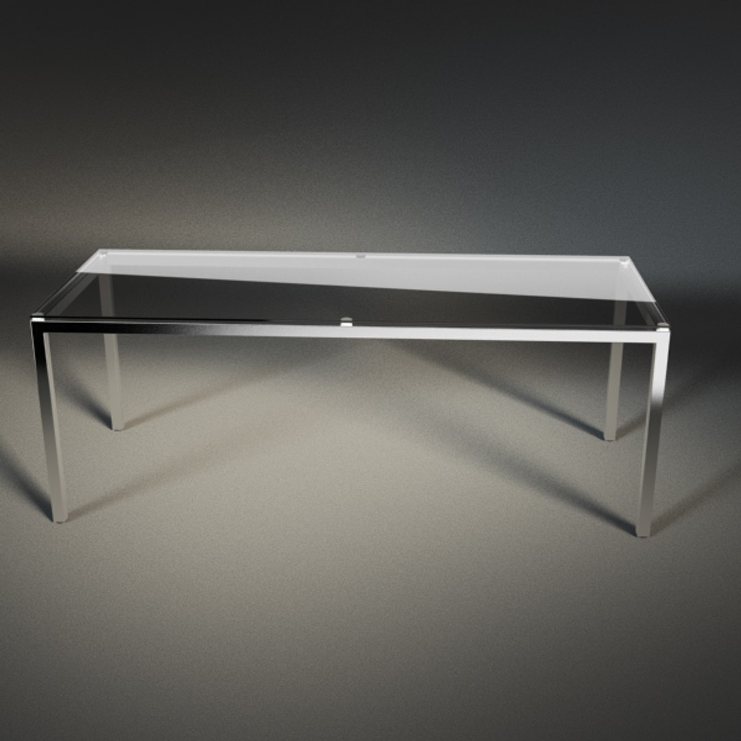 3d Table Glass