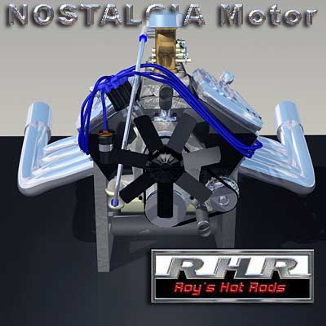 Free Nostalgia Motor 3d Model