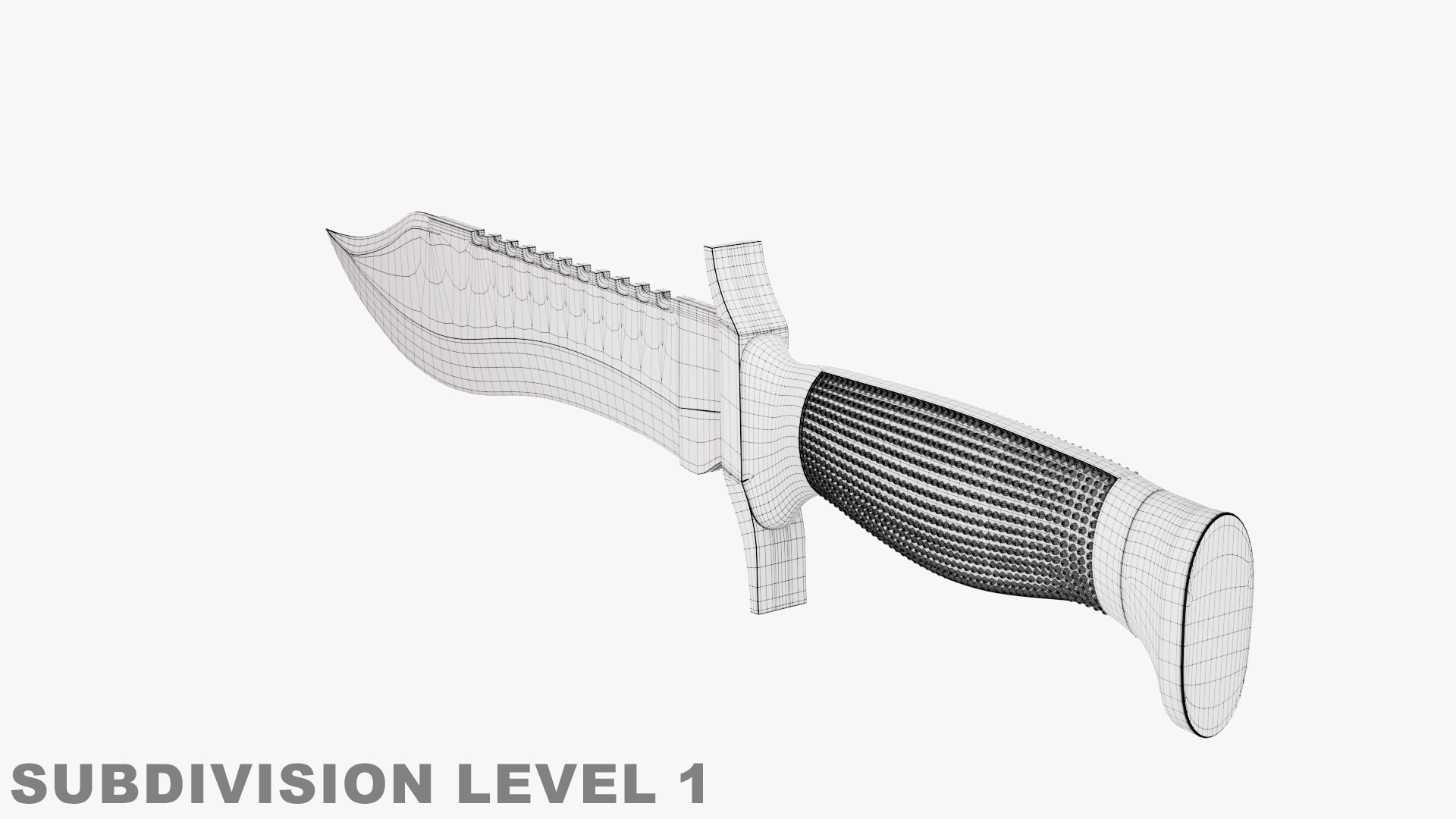 Tacitcal Fixed Knife 3D Model - TurboSquid 2083906