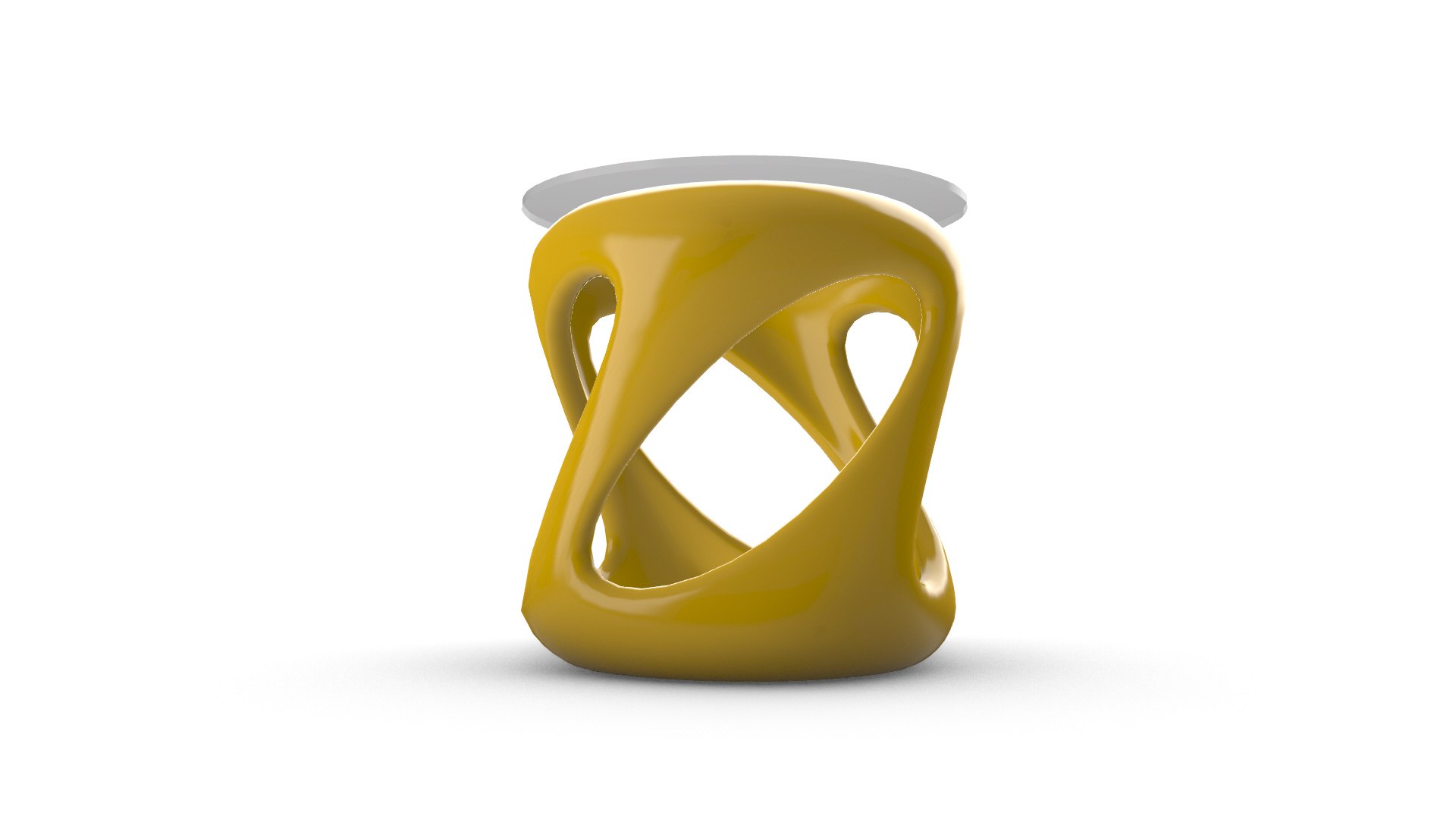 Twisted Table LOW Density 3D Model - TurboSquid 2179207