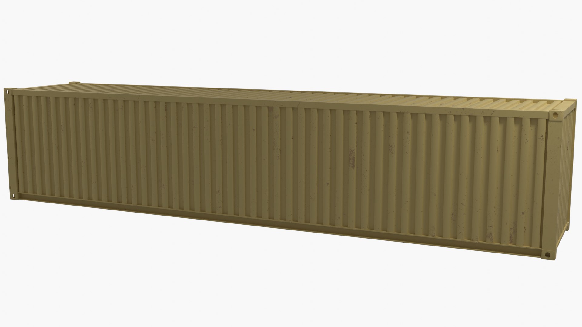 Container 40ft DV 3D Model - TurboSquid 2033011